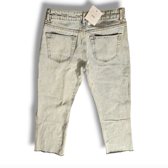 Adika | Jeans | Adika Bernisse Side Slit Leg High Waisted Flare Button ...